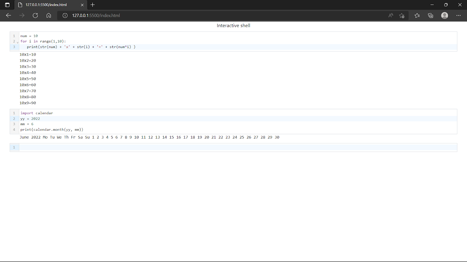 Pyscript Tutorial With Simple Code Examples Pythonista Planet 4516